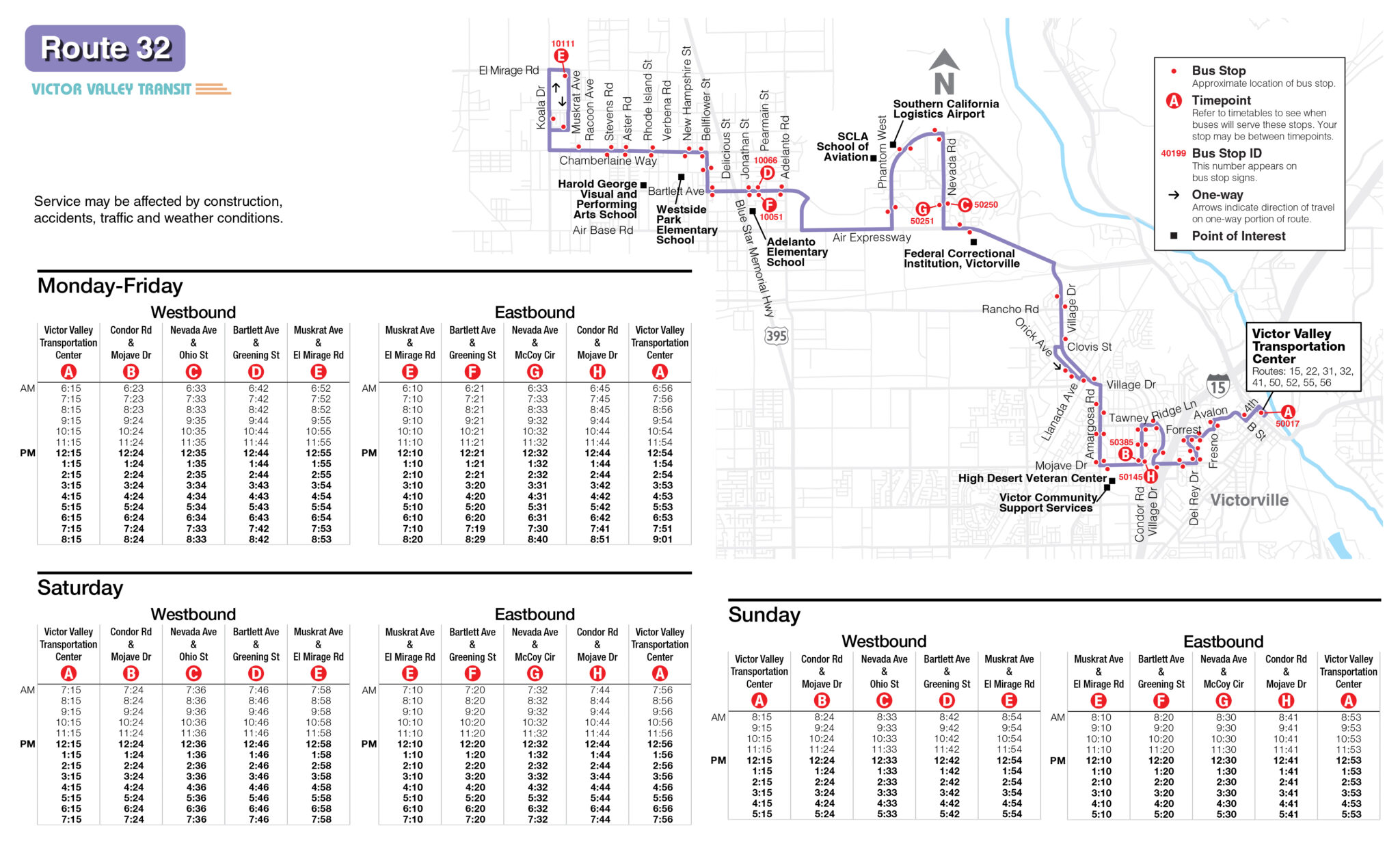 Route Refresh 2024 – VVTA