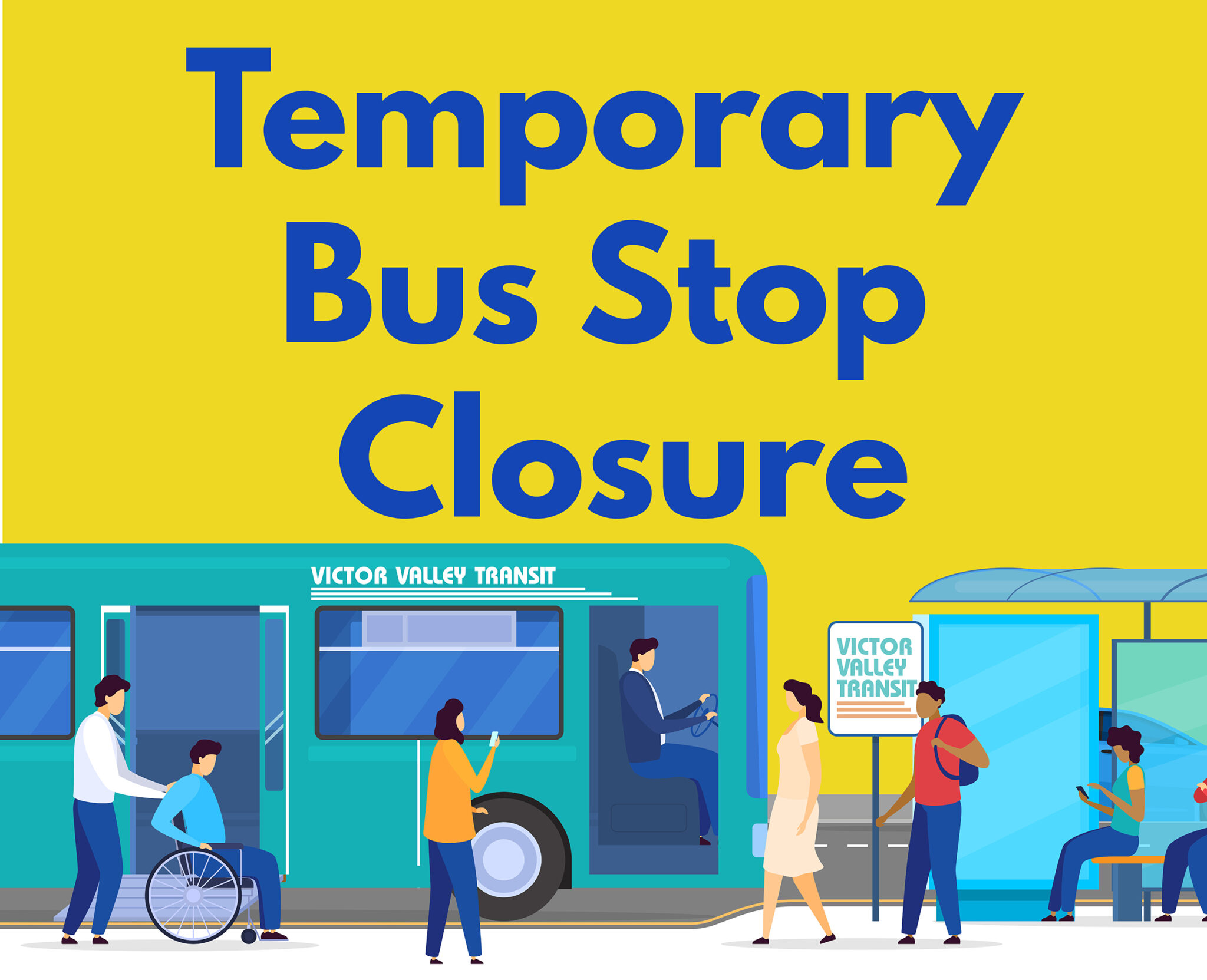 Temporary Bus Stop Closure – Route 43 – VVTA
