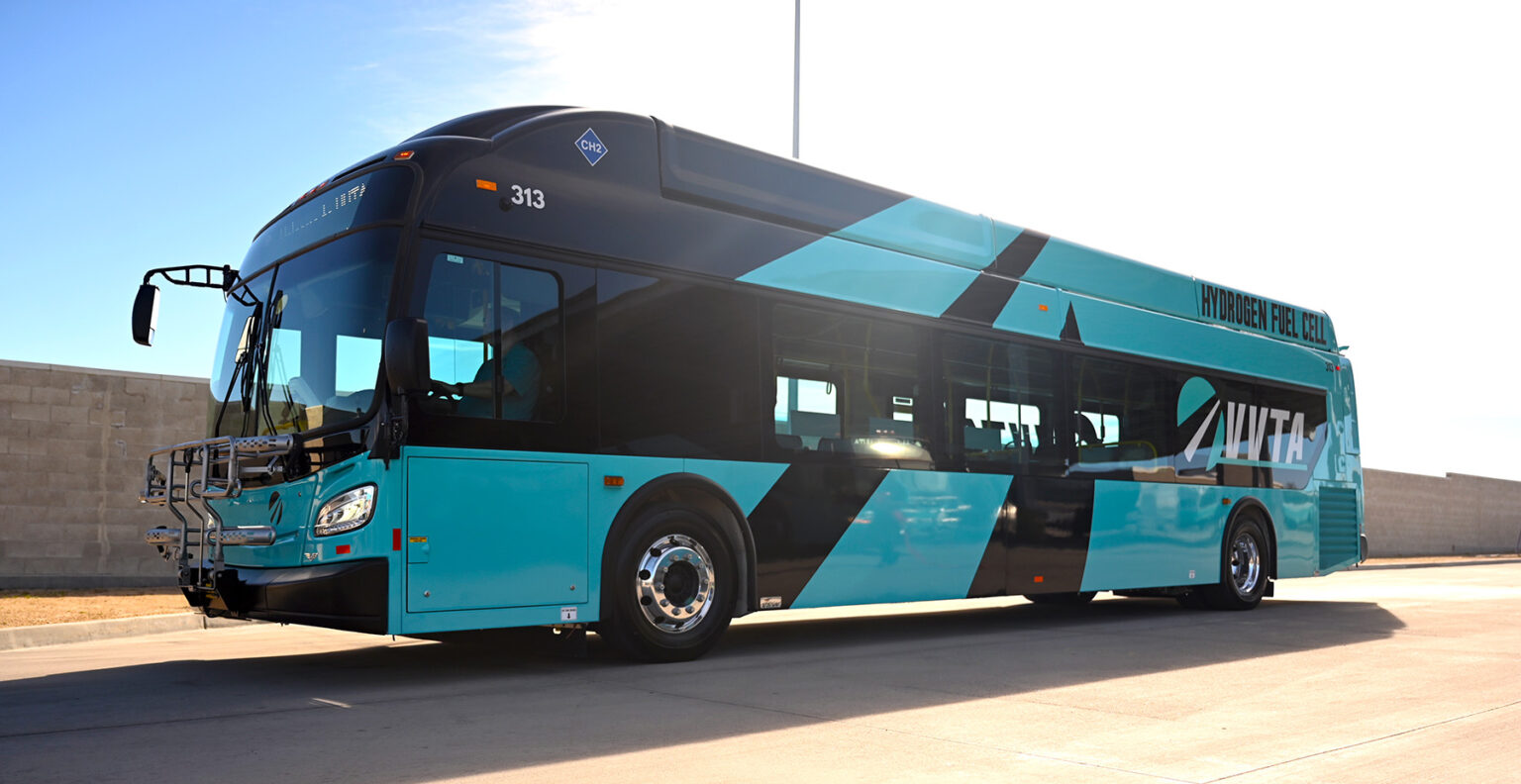 Victor Valley Transit Authority Unveils Hydrogen Fuel Cell Buses ...